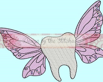 Popular items for tooth with wings on Etsy