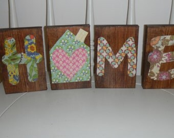 Popular items for home blocks on Etsy