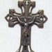 Bronze Holy Face Cross Face of Jesus VP477