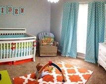 Popular items for blue crib bedding on Etsy