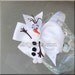 Olaf Headband Olaf Ribbon Sculpture Hair Clip Frozen Olaf