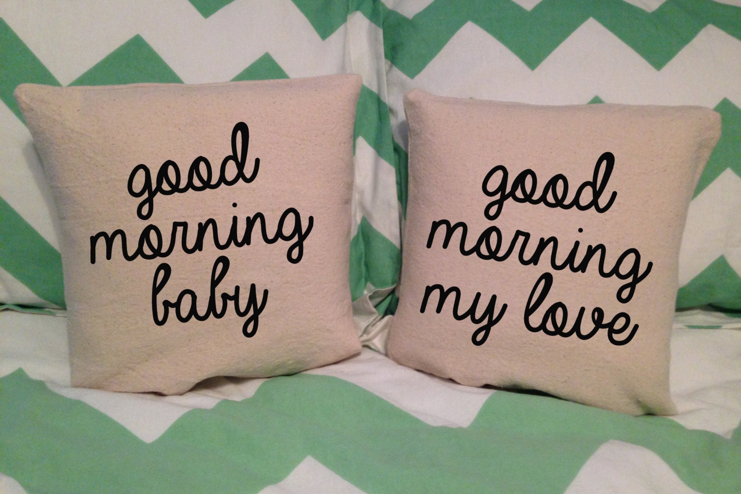 Good Morning Baby Good Morning My Love by VintageAffairStudio