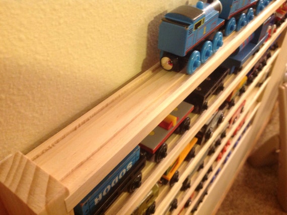 Train Rack Thomas the Train storage rack organization for