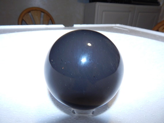 LARGE BLACK ONYX Sphere by Shaynagems on Etsy