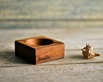 Wooden ashtray | Etsy