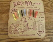 Popular items for rock and roll pin on Etsy