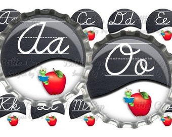 Bottle cap letters | Etsy