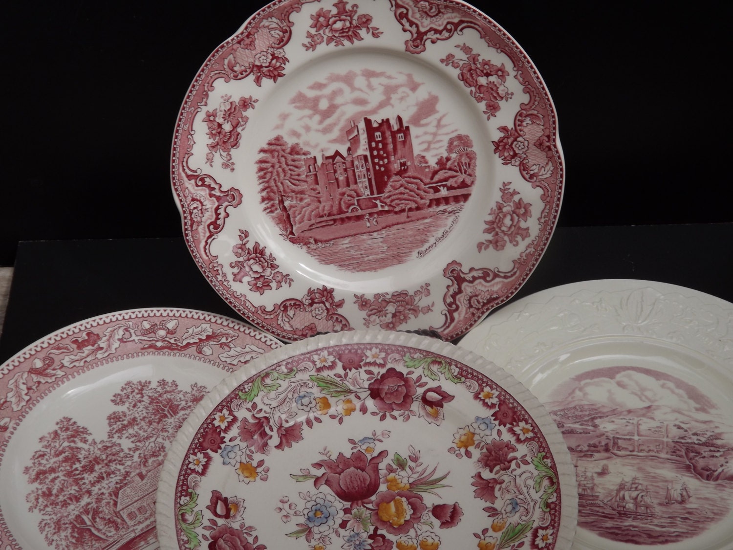 Vintage, Set of four plates – Haute Juice