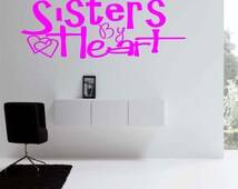 Unique sister wall decal related items | Etsy