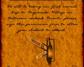 Hogsmeade print | Etsy