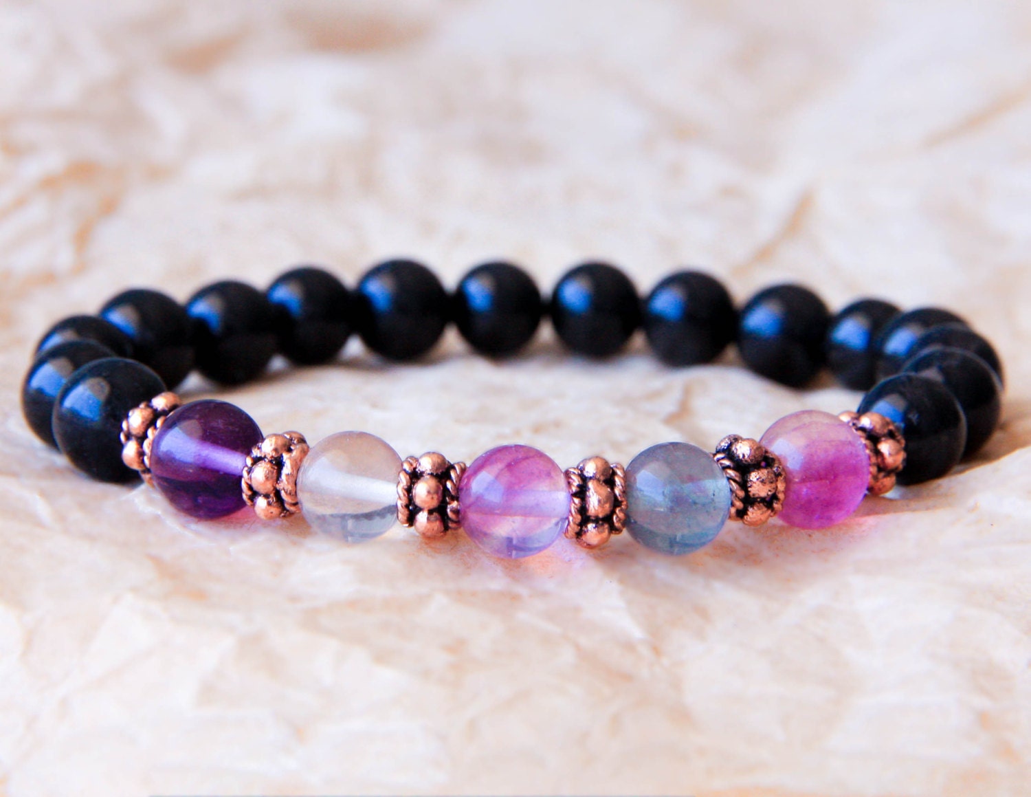 Yoga Bracelet Meditation Mala Mantra Bracelet For Positivity