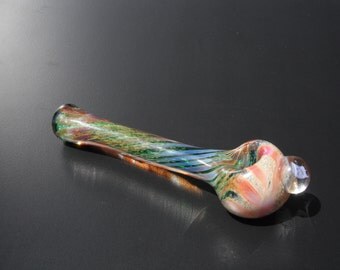 glass pipe lokis lipstick over inside out exp green #5 heavy wall ...