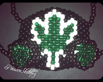 Weed Leaf 420 Gas Mask LED LIGHT UP