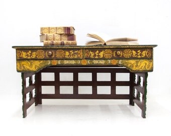 Red lacquer tables | Etsy