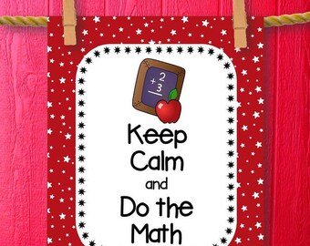 Popular items for math poster on Etsy