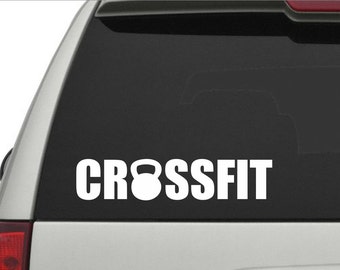 Crossfit Decal *Choose size & color* Crossfit Sticker Workout Sticker ...