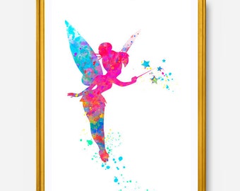 Popular items for tinkerbell print on Etsy