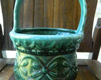 Hull basket planter | Etsy