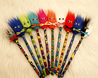 Popular items for fuzzy pencils on Etsy