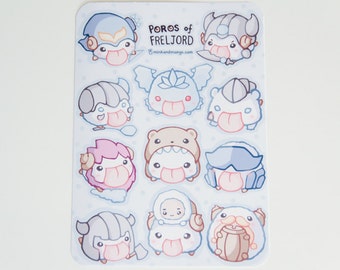 Poro Stickers
