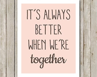 Popular items for its always better on Etsy