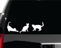 Popular items for cat bumper sticker on Etsy