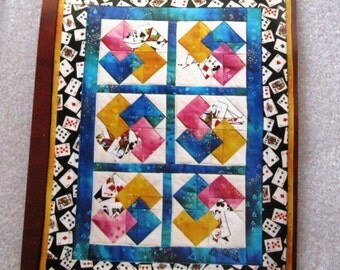 Card Tricks Mini Quilt Kit Grannie Suzannie Paper Foundation with ...