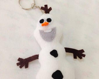 Popular items for olaf keychain on Etsy
