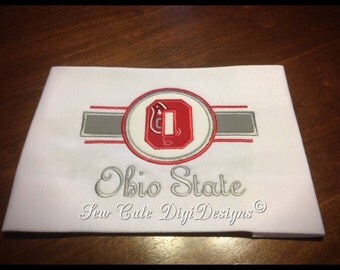 Buckeyes embroidery | Etsy