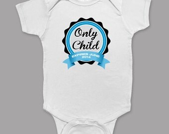 Birth Announcement Baby Shirt Personalized Newborn Only Child Expiring ...