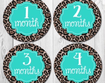 Cheetah labels | Etsy