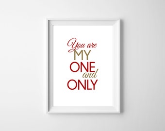 Popular items for my one and only on Etsy