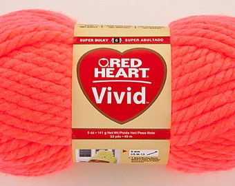 Popular items for neon orange yarn on Etsy