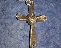 Popular items for wire wrapped cross on Etsy