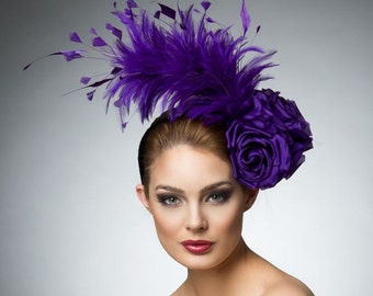 Melbourne Cup Blush pink Fascinator Cocktail hat by ArturoRios