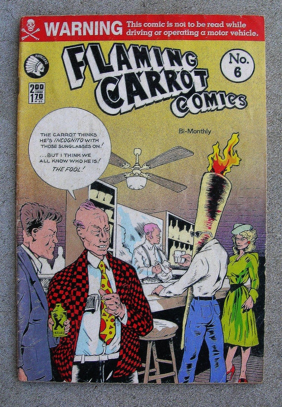Flaming Carrot Comics Flaming Carrot Comic Issue by UnusualBooks