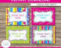 Unique candyland party related items | Etsy