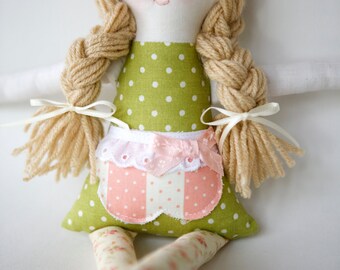 Custom Handmade Rag Dolls by thebuslbarn on Etsy