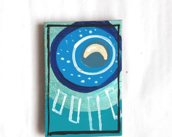 Popular items for moon magnet on Etsy