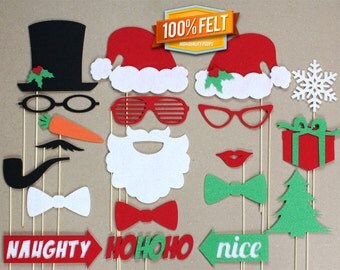 Einzigartige Artikel zum Thema christmas photo booth props | Etsy