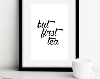 But first tea | Etsy
