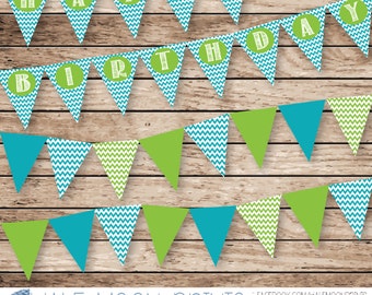 Items similar to Happy Birthday banner, handmade in rainbow style ...