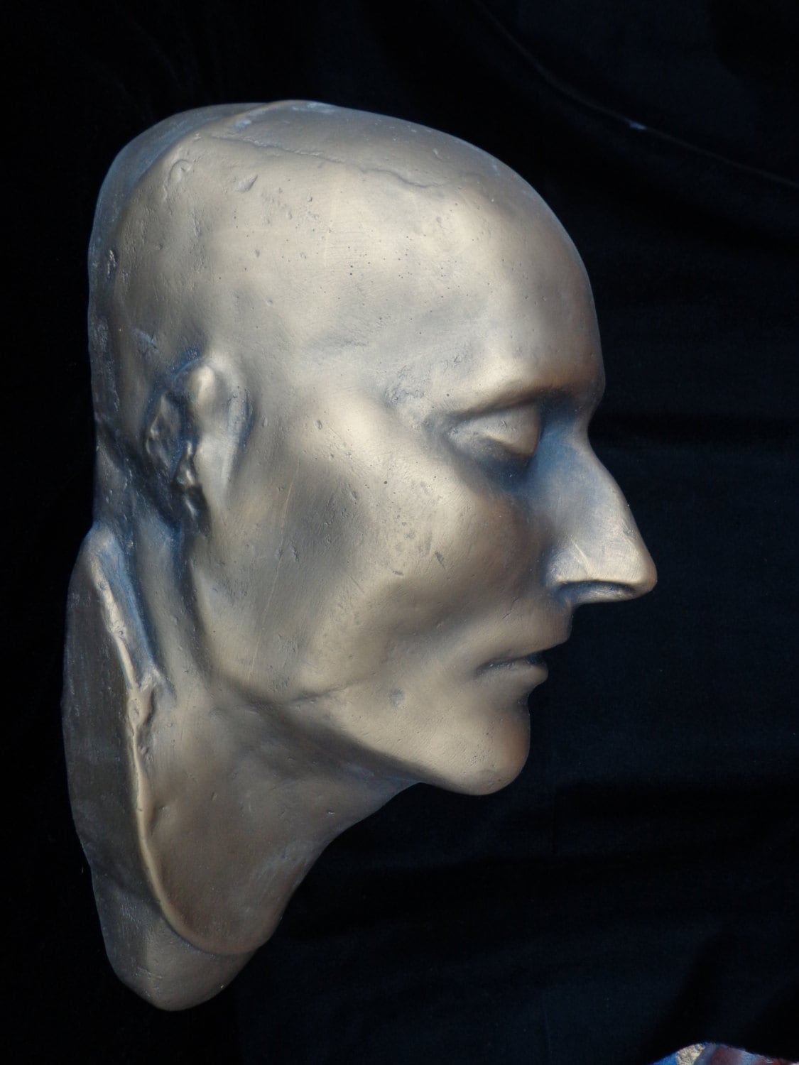 Napoleon's death mask reproduction by SouthernMagnolia114 on Etsy
