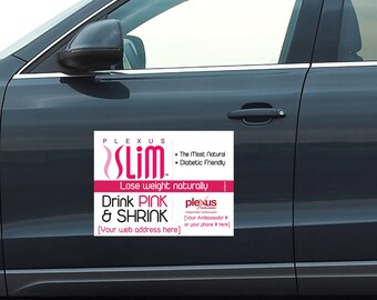 Plexus Slim Car Magnet Compliance Approved, Custom 3