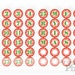 Printable Advent Calendar Countdown Christmas Number 1-25