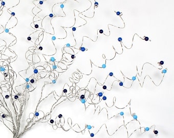 Christmas Tree Evergreen Wire Tree Wedding Cake Topper