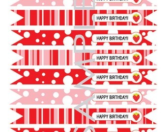 Popular items for paper straw toppers on Etsy