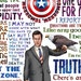 Truthiness Stephen Colbert tribute signed print