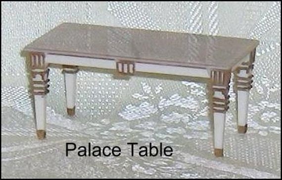 Palace Table Coffee Table Petite Princess Ideal Vintage Dollhouse ...