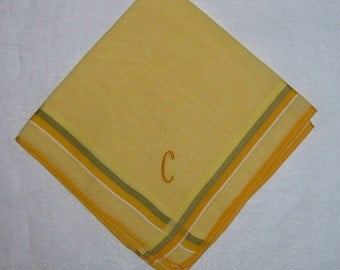 Items similar to Yellow Hanky- Mature- LAST ONE on Etsy